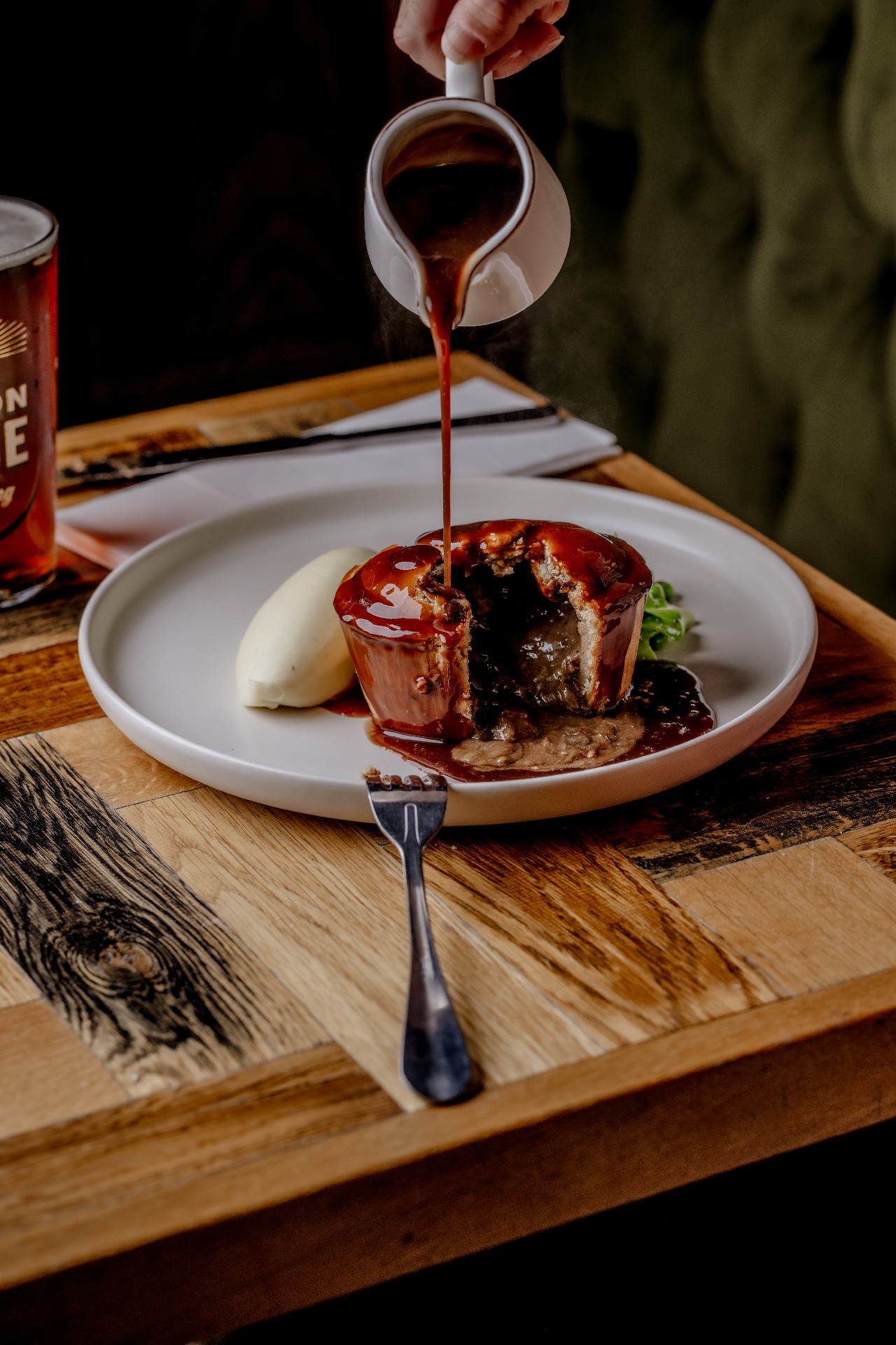 Food at The Red Lion Pub & Restaurant, Westminster